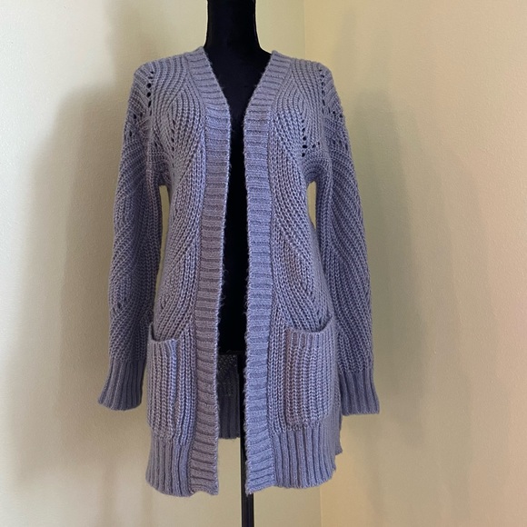 Hippie Rose | Sweaters | Hippie Rose Knitted Long Cozy Openfront ...